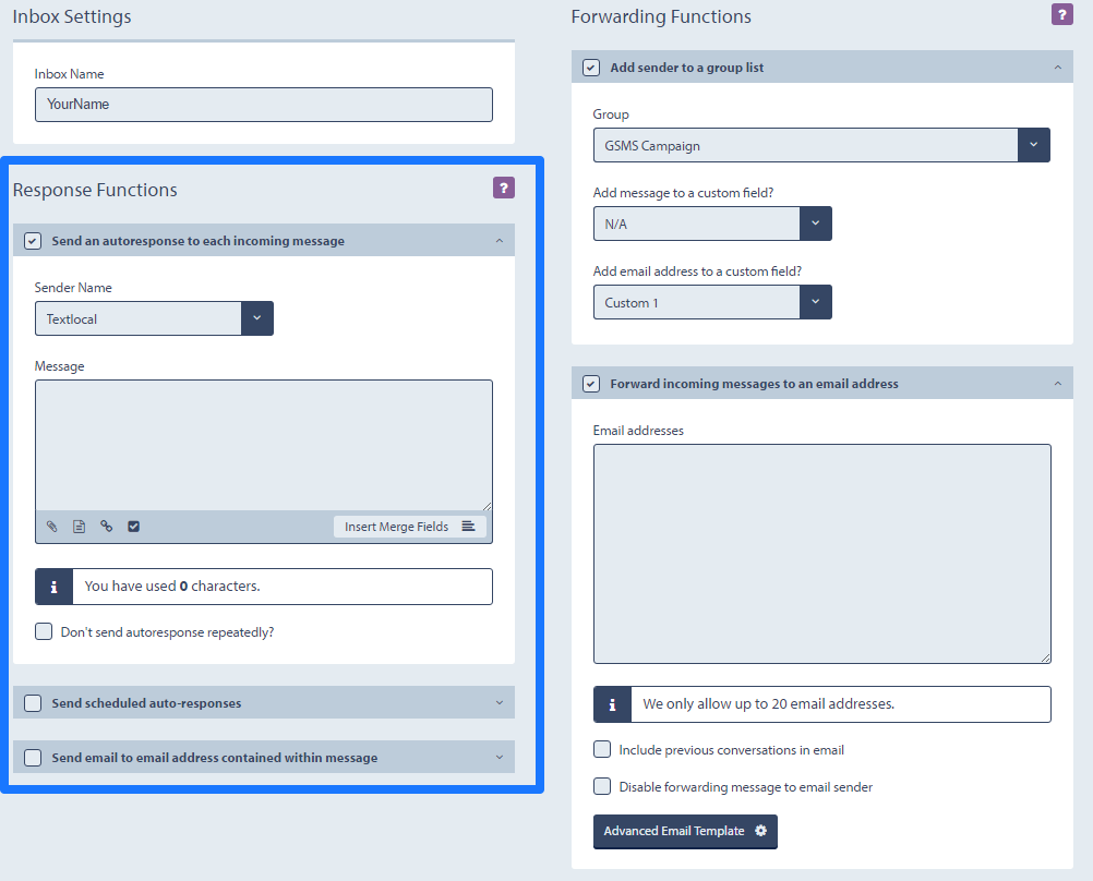 Getting started with Adwords' message extensions - Textlocal